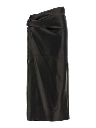 Alberta Ferretti Jupe Midi - Noir