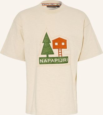 Napapijri T-Shirt Trahus beige