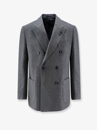 Lardini Wool and cashmere blend blazer - LARDINI - gender_Man