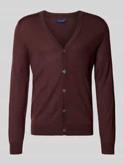 Christian Berg Strickjacke mit V-Ausschnitt