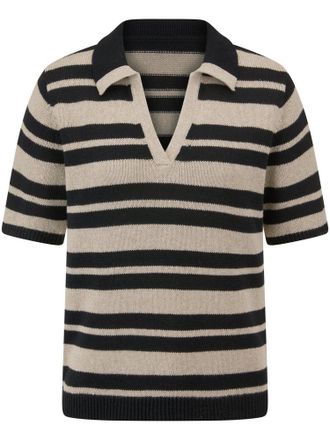 Fadenmeister Berlin Polo-Pullover Fadenmeister Berlin schwarz