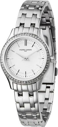 Pierre Cardin Femme, Accessoires, Gris, Taille: ONE Size Stainless Steel Dress Watch