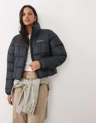 Columbia Puffect III Cropped-Jacke in Schwarz