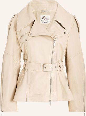High High Bikerjacke Shake beige