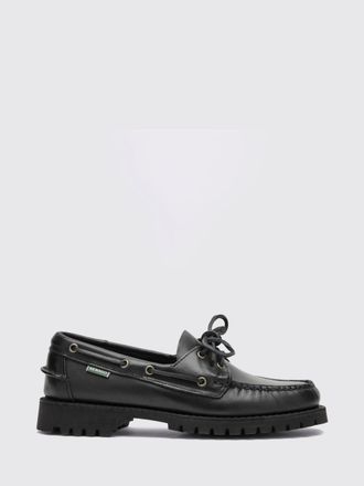 Sebago Bootsschuhe aus Glattleder von mit seitlicher Schn&uuml;rung und Gummisohle