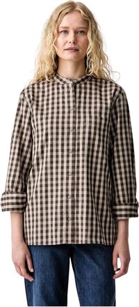 Marc O'Polo Damen, Blusen & Hemden, Braun, SGr&ouml;&szlig;e