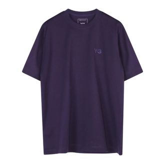Yohji Yamamoto Homme, Tops, Violet, Taille: S T-shirt Regular Manches Courtes
