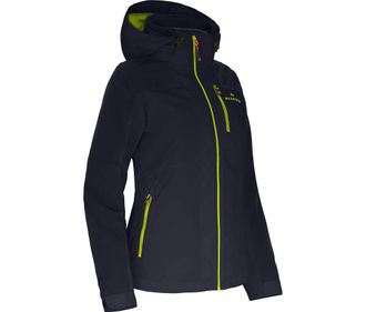 Bergson KURRIKA Doppeljacke | Damen Regenjacke, Fleece Innenjacke, 20000 mm Wassersäule, Night Sky [367], 44 - Damen
