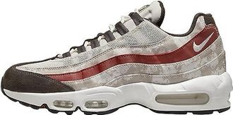 Nike Nike Homme Air Max 95 Baskets, Light Bone Summit White Khaki Dune Red, 43 EU