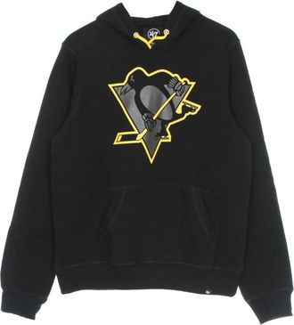 47 Brand Homme, Sweatshirts et sweats &agrave; capuche, Noir, Taille: M Imprint Burnside Hood Pitpen