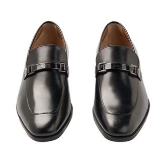 HUGO BOSS Herren Halbschuhe Kensington, Leder (Schwarz)