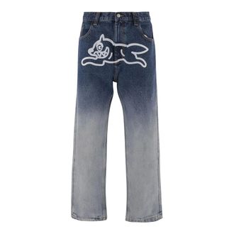 Icecream Icecream, Homme, Jeans, Bleu, Taille: W32 Jean droit en coton imprim&eacute; glace