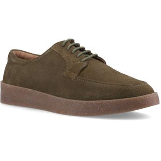 Hush Puppies Rafael Wildleder Herren Khaki Schn&uuml;rschuhe