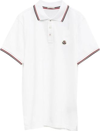 Moncler Homme, Tops, Blanc, Taille: S Moncler T-shirts et polos blanc