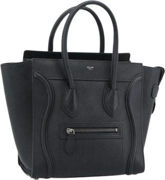 Celine Pre-owned Vintage Hand Bag - Femme - Pre-owned - Noir - Taille: ONE Size