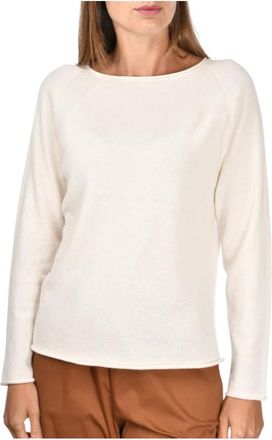 Gran Sasso Femme, Pulls, Blanc, Taille: 40 FR Girocollo