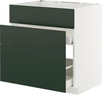 IKEA METOD / MAXIMERA Unterschr. f Spüle/3 Fronten/2Sch