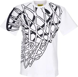 Market UV Smiley Wei&szlig;es Herren T-Shirt - - Tops - Herren - Wei&szlig; - L
