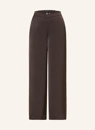 Phase Eight Marlenehose Beccy Aus Satin braun