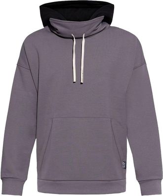 Emporio Armani Hoodie mit grafischem Print - Grau