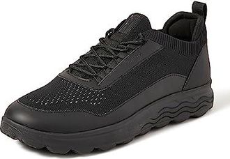 Geox Baskets U SPHERICA pour Homme, Noir, 41 EU, Noir, 41 EU