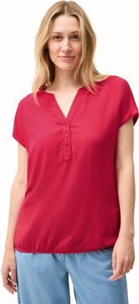 Cecil B345818 Chemisier de Couleur Unie, Rouge Pomme glacé, XXL Femmes