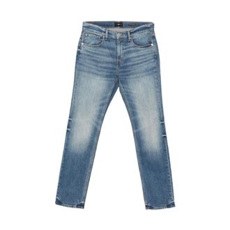 7 For All Mankind Homme, Jeans, Bleu, Taille: W33 Jeans effet slavato e baffi