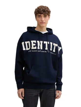 Tom Tailor Kapuzensweatshirt mit Statement-Print