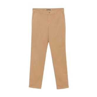 Aspesi Wide Leg Hose aus Seiden-Nylon-Mix - - Trousers - Herren - Beige - M