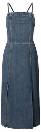 Pepe Jeans London Elodie Robe, Bleu (Denim), L Femme