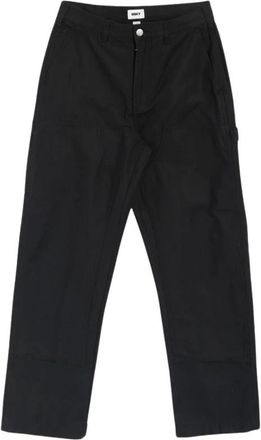 Obey Homme, Pantalons, Noir, Taille: W28 Big Timer Twill Double Knee Carpenter Pa