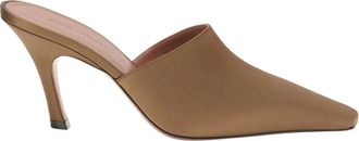 Amina Muaddi Jamie Mules Sandalen - - Shoes - Damen - Braun - 37 1/2 EU