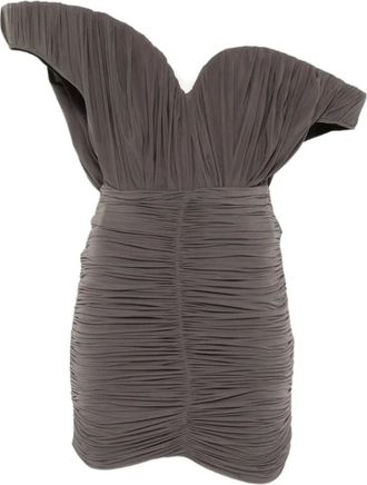 Magda Butrym Femme, Robes, Gris, Taille: 34 FR Sukienka 33