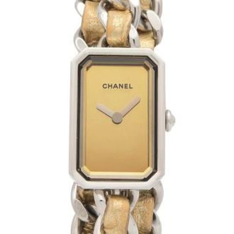 Chanel Montre vintage doccasion - Femme - Pre-owned - Jaune - Taille: ONE Size