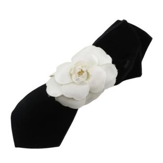 Chanel Ruban Pre-owned - Femme - Pre-owned - Noir - Taille: ONE Size