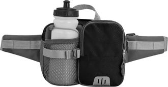 Generico Fanny Bag - 49 x 16 x 8,5 cm, wasserdichte H&uuml;fttasche, mit verstellbarem Gurt, Wasserflaschenhalter f&uuml;r Spazierg&auml;nge im Fitnessstudio, f&uuml;r den Transpo