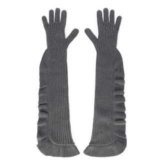 Red Valentino Elegante Handschuhe - - Accessories - Damen - Grau - S/M