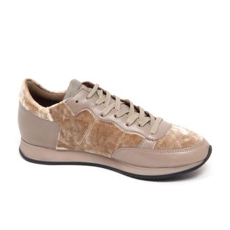 Philippe Model Tropez L D Velour Sable Sneakers - - Shoes - Damen - Mehrfarbig - 41 EU