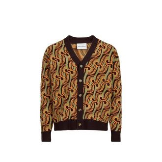 Dr&ocirc;le de Monsieur Cardigan D Miroir Abstrait