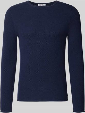 Review Slim Fit Pullover aus reiner Baumwolle