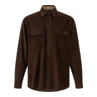 Burberry Cadoc Hemd - - Shirts - Herren - Braun - M