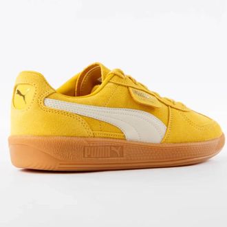 Puma Puma, Femme, Chaussures, Jaune, Taille: 40 EU Palermo Basket
