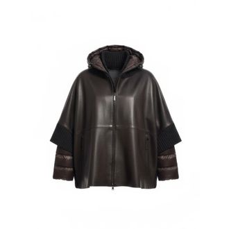 The Jack Leathers Femme, Vestes, Brun, Taille: 48 FR Lavk IN 618