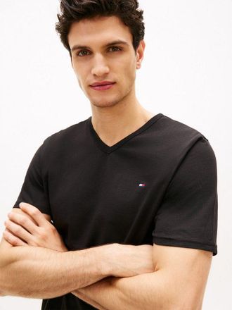 Tommy Hilfiger T-Shirt Regular fit mit V-Ausschnitt