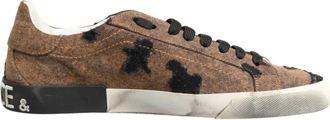 Dolce & Gabbana Homme, Chaussures, Brun, Taille: 44 EU Superbes sneakers basses