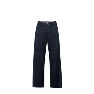 Moorer Femme, Jeans, Bleu, Taille: W28 Jean L&eacute;ger Coupe Droite