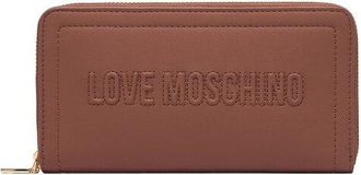 Love Moschino Geldb&ouml;rse Signature Love JC5500PP1PLE0200 Braun