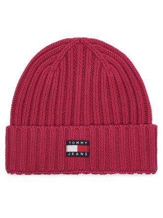 Tommy Hilfiger M&uuml;tze Heritage AW0AW18979 Dunkelrosa