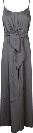 Emporio Armani Femme, Combinaisons et Ensembles, Gris, Taille: 36 FR Long Dress