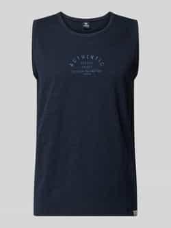 Lerros Tanktop mit Statement-Print und Rundhalsausschnitt